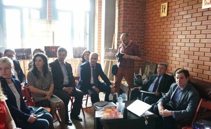 Sivil toplum kuruluşları Eurasian Lev Gumilev Centre, Moskova, foto