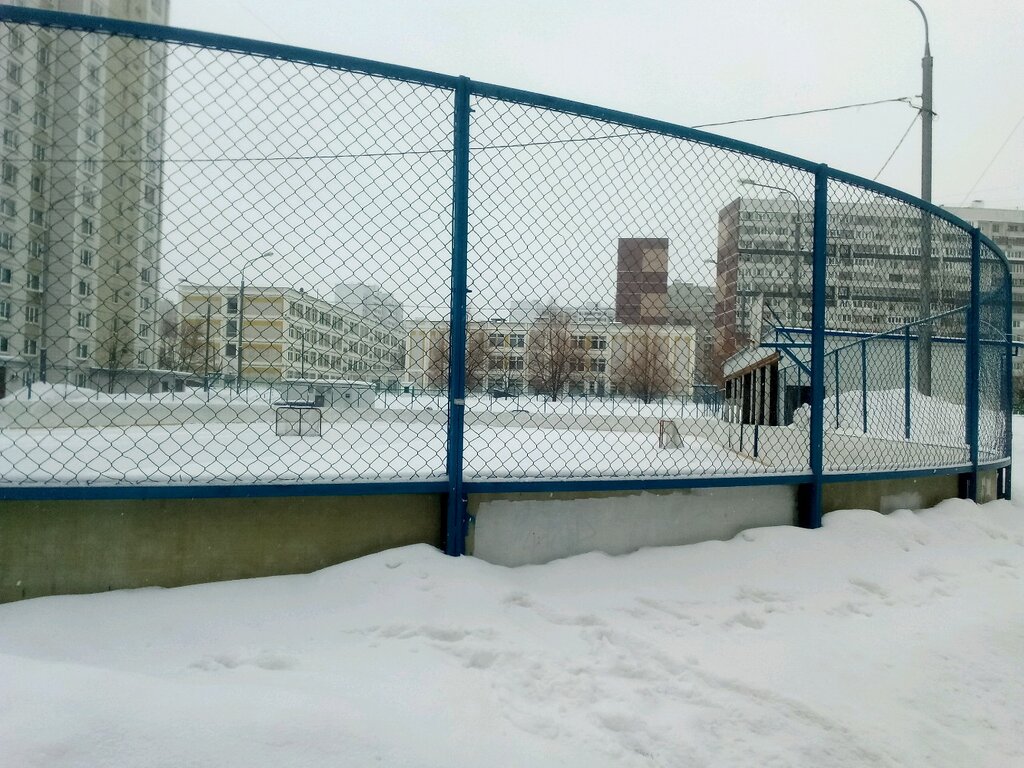 Buz pateni pistleri Ice rink, Zelenograd, foto