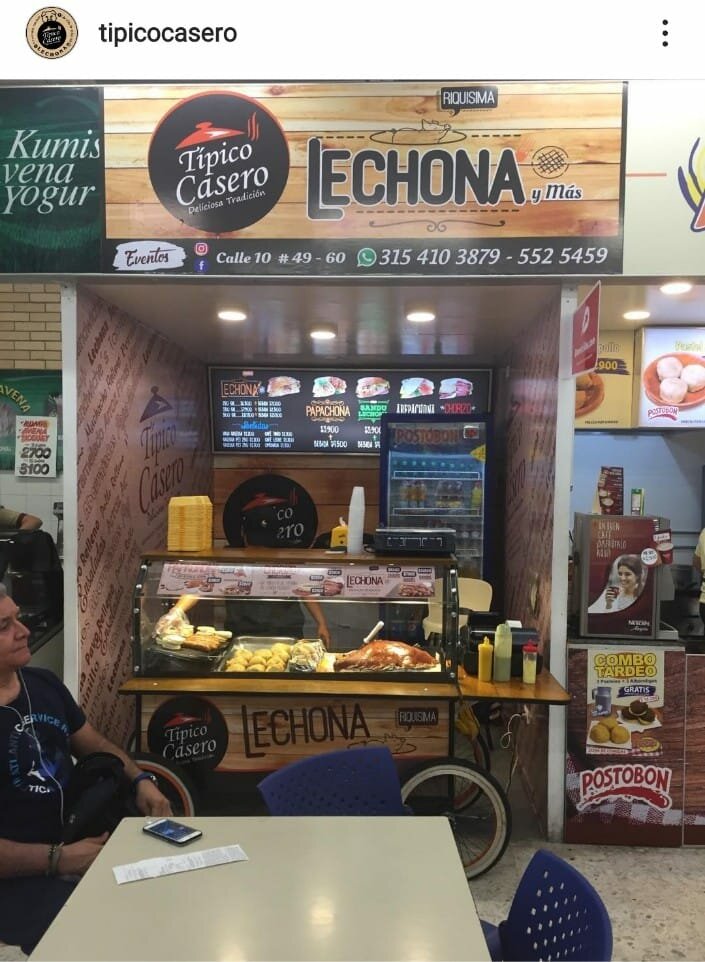 Fast food Lechona Típico Casero, Cali, foto