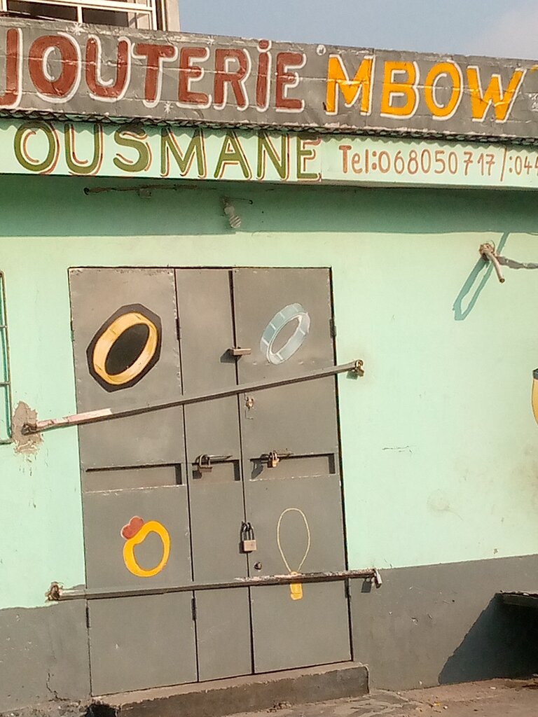 Bijuteriler Bijouterie Mbow, Brazzaville, foto