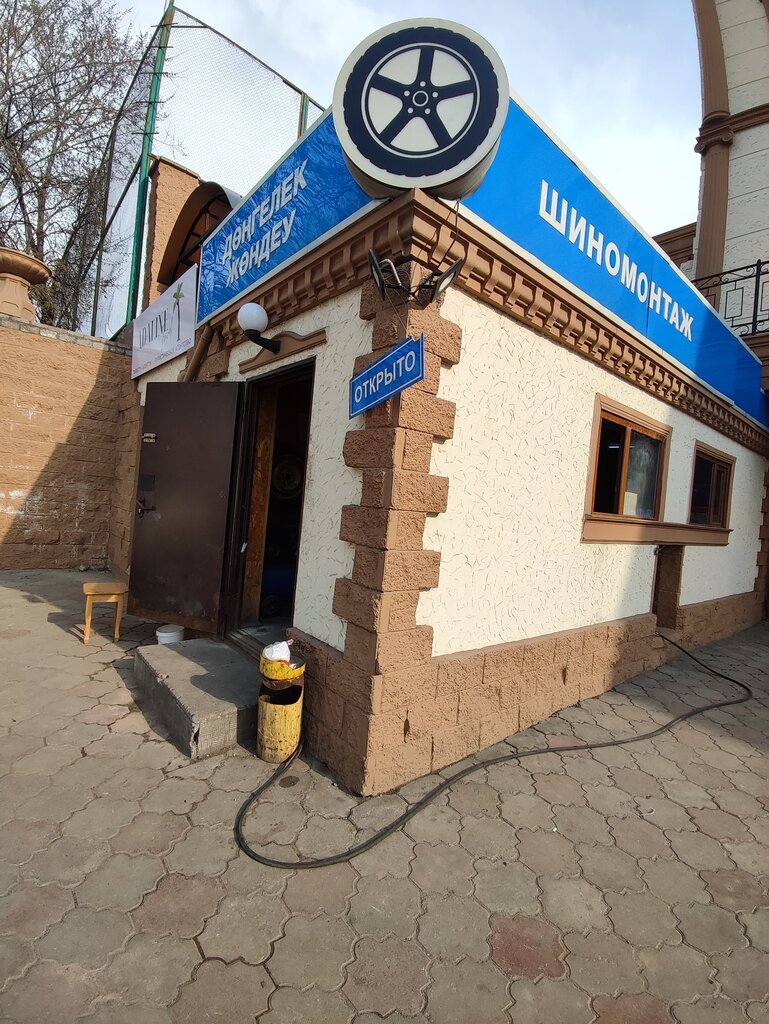 Oto lastik tamiri Tire service, Almatı, foto