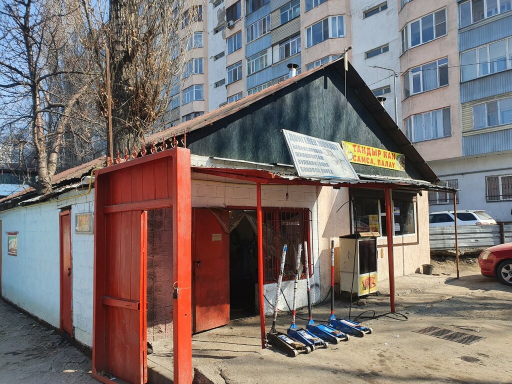 Oto lastik tamiri Tire service, Almatı, foto