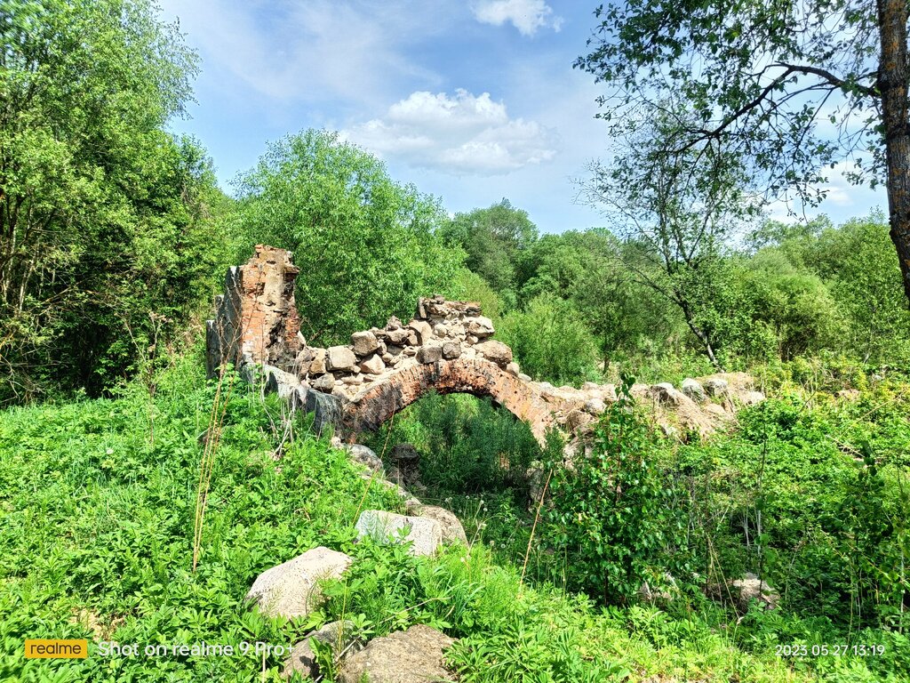 Turistik yerler Руины водяной мельницы, Vitebskaya oblastı, foto