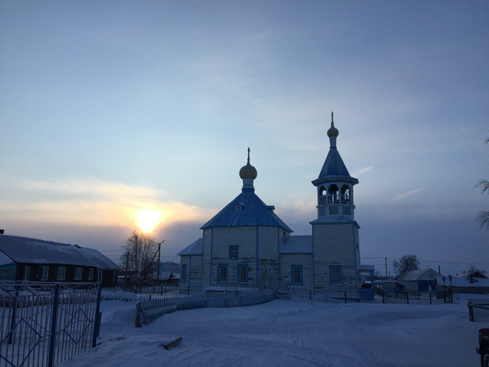 Ortodoks kiliseleri Церковь Благовещения Пресвятой Богородицы, Nenets özerk okrugu, foto