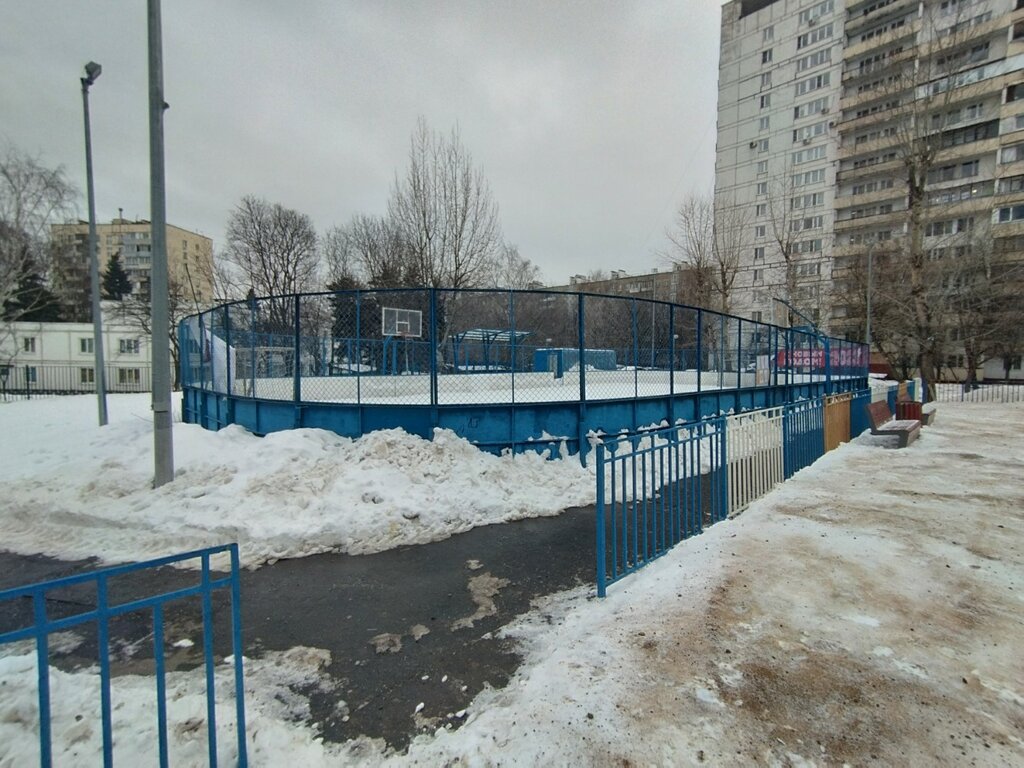 Buz pateni pistleri Ice rink, Moskova, foto