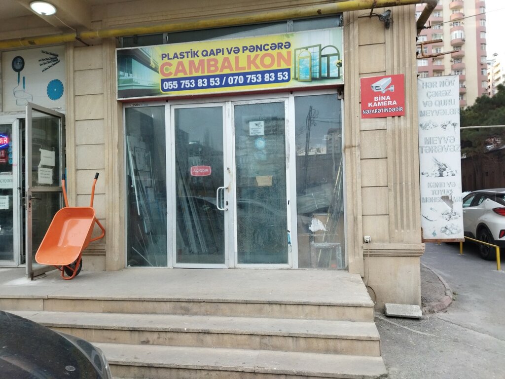 Pencere aksesuarları Plastik Qapı pəncərə, Bakü, foto