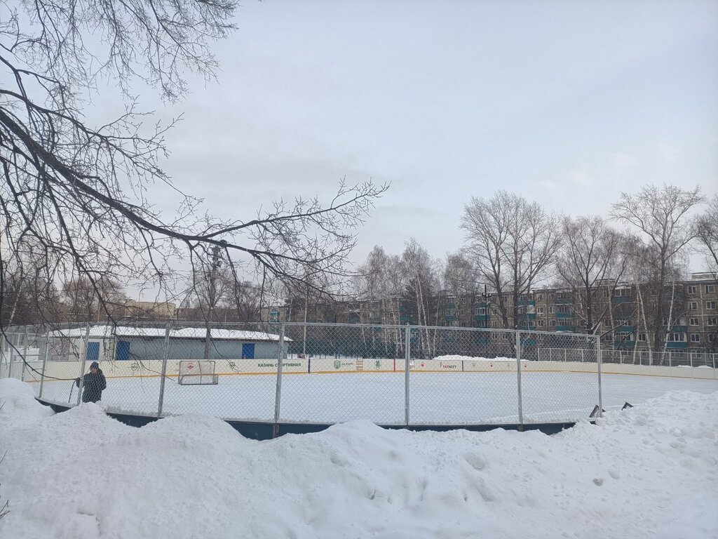 Buz pateni pistleri Ice rink, Kazan, foto