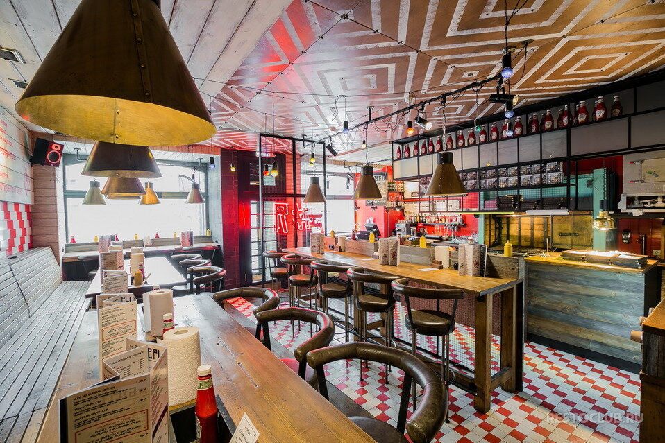 Restoran Мясорубка Angus, Saint‑Petersburg, foto