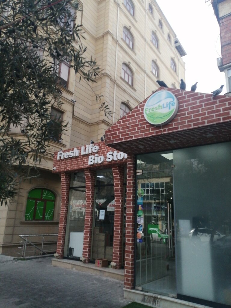 Sağlıklı besin mağazası Fresh life, Bakü, foto