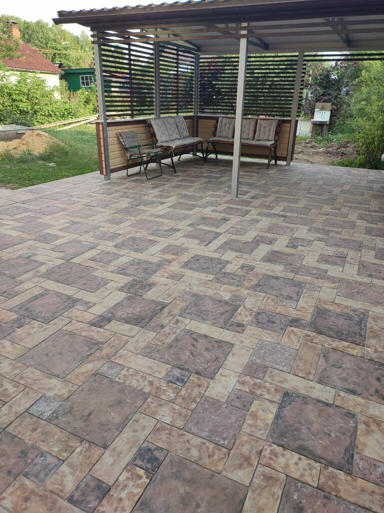 Kaldırım taşları Spec Project Beton, Moskova ve Moskovskaya oblastı, foto