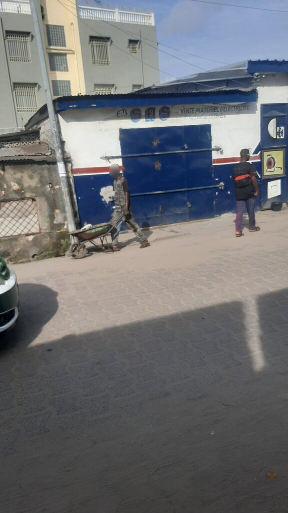 Elektrik ve elektrikli ürün mağazası Ets SAS, Brazzaville, foto
