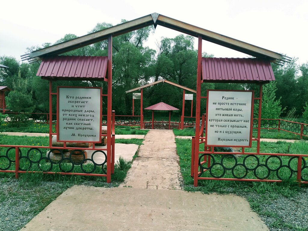 Pınar, çay Дедов родник, Orenburgskaya oblastı, foto