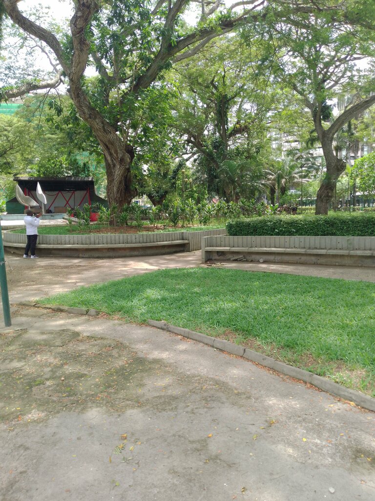 Kültür ve eğlence parkları Marché du jardin Public, Abican, foto