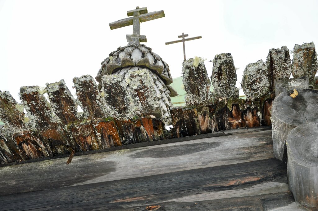 Ortodoks kiliseleri Church of Saint Nicholas the Wonderworker in Nizhny Pochinok, Kirovskaya oblastı, foto