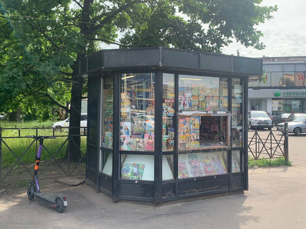Gazete bayi Пресса, Saint‑Petersburg, foto
