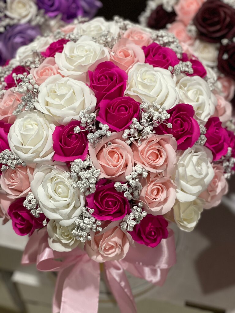 Hediyelik eşya mağazaları Flowers from soap, Briansk, foto