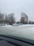 Площадка для вождения (Moscow Region, Lubertsy City District, posyolok gorodskogo tipa Tomilino, ulitsa Lomonosova), ehliyet sınav alanı  Moskova ve Moskovskaya oblastından