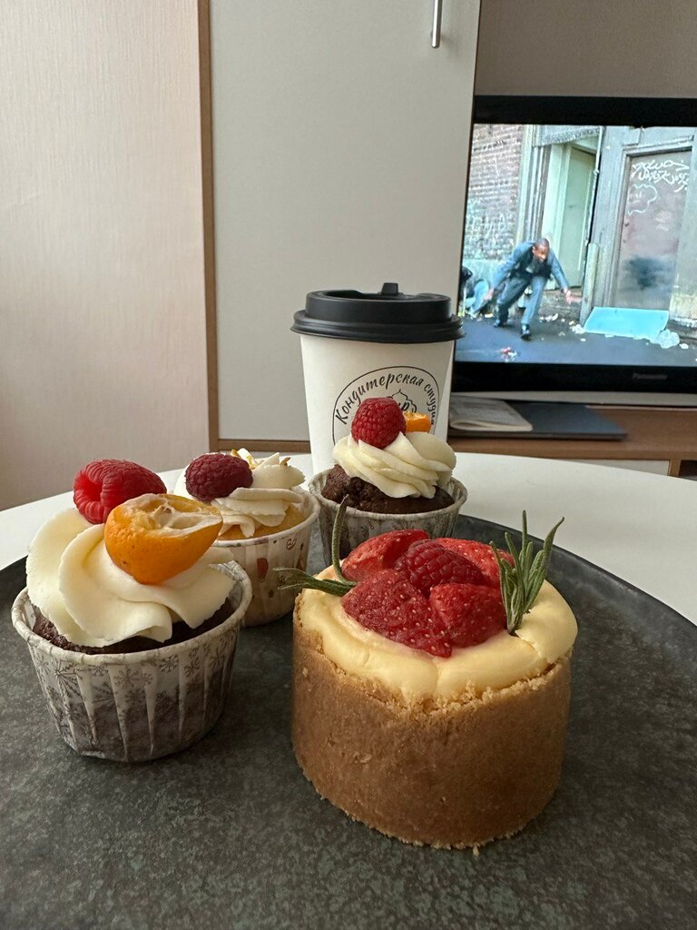 Pasta, şekerleme ve tatlı Cup&Cake, Moskova, foto
