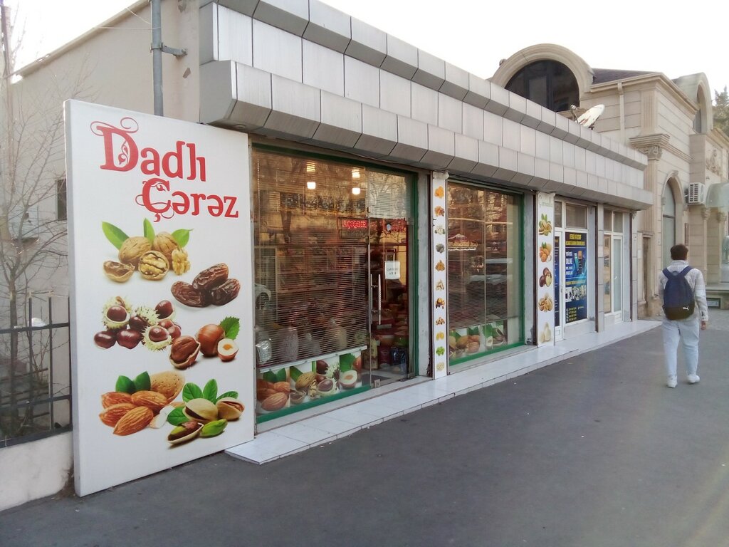 Gıda malzemeleri ve baharatlar Dabli Cerez, Bakü, foto