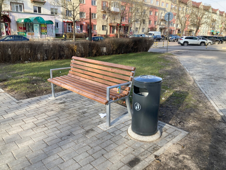 Bank Bench, Kaliningrad, foto