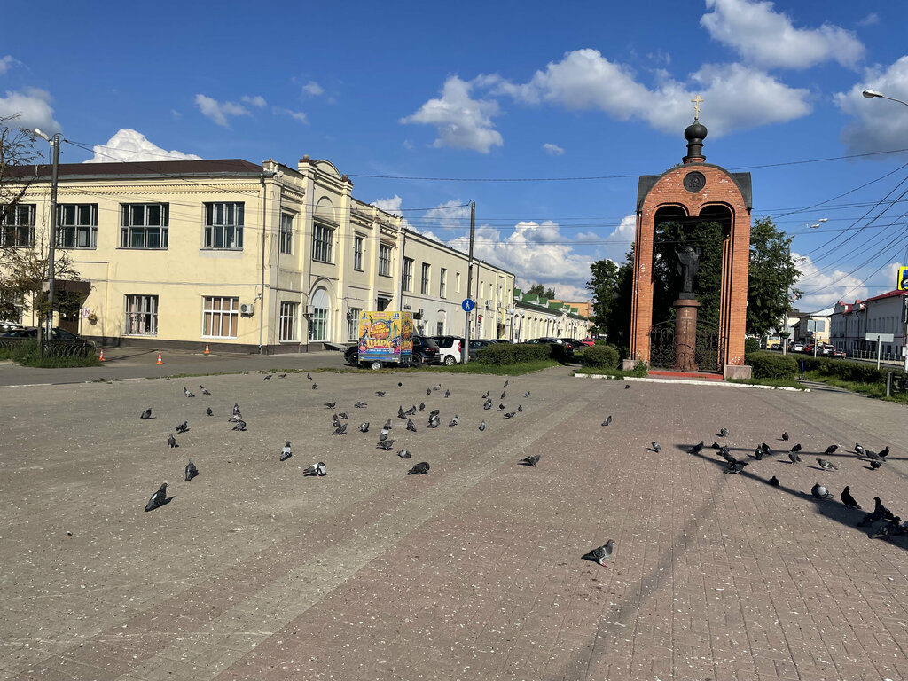 Şapel, haç anıtı Часовня Николы Можайского, Mojaysk, foto