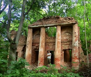 Парк и архитектурный ансамбль усадьбы Выбити (Novgorod Region, Soletskiy District, derevnya Vybiti), parklar ve ormanlar  Novgorodskaya oblastından
