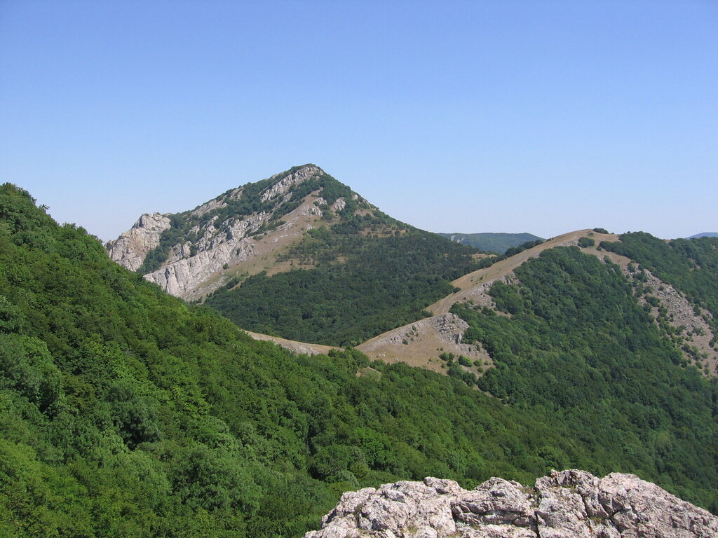 Dağ geçidi Перевал Калистон-Богаз, Kırım Cumhuriyeti, foto