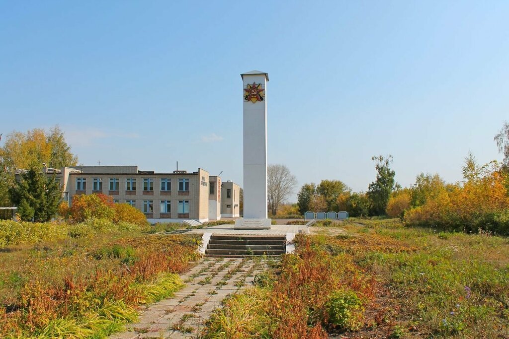 Anıt, heykel Памятник, Penzenskaya oblastı, foto