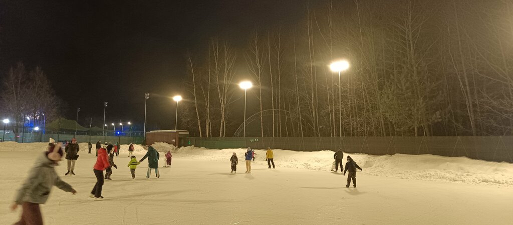 Buz pateni pistleri Ice rink, Sestroretsk, foto