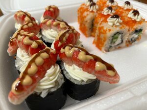 Суши Sale роллы (ulitsa 30 let Pobedy No:24, selo Privolzhye), kafe  Samarskaya oblastından