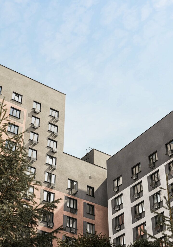 Konut blokları Дружеский, Tiumen, foto