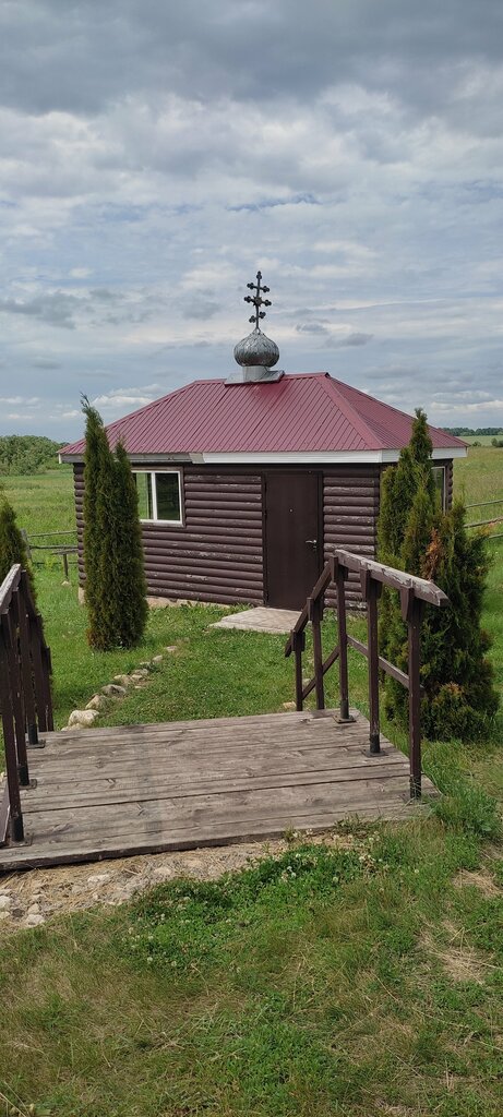 Şapel, haç anıtı Часовня-купель, Riazanskaya oblastı, foto