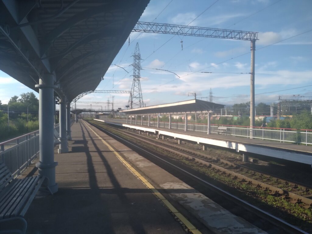 Tren istasyonu Рубероидный завод, Habarovsk, foto