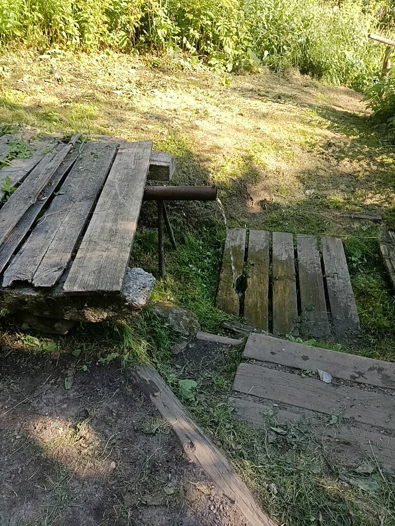 Pınar, çay Spring, stream, Navoloki, foto