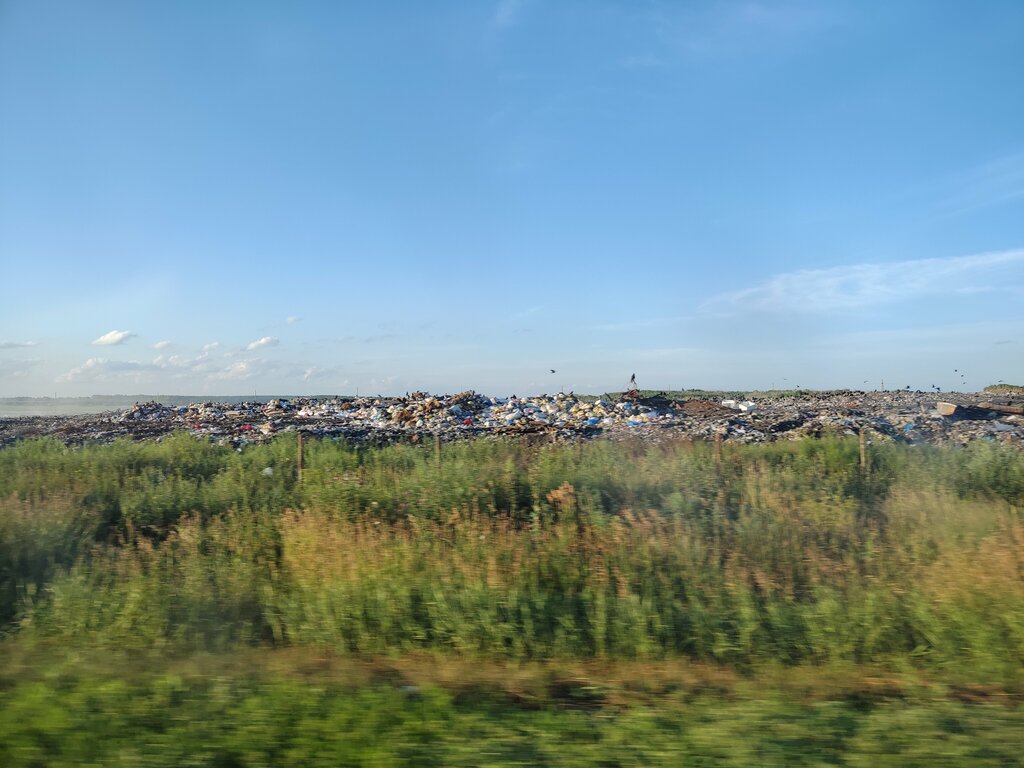 Atık depolama alanı Мусорная площадка, Altayski krayı, foto
