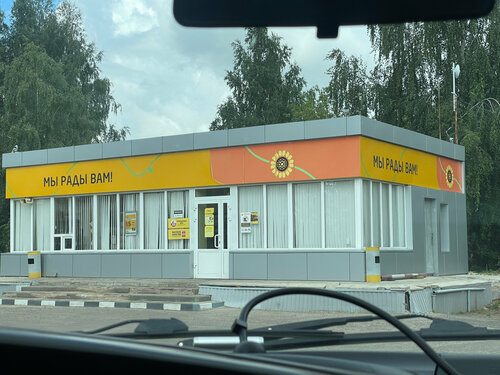 Benzin istasyonu Rosneft', Tambovskaya oblastı, foto