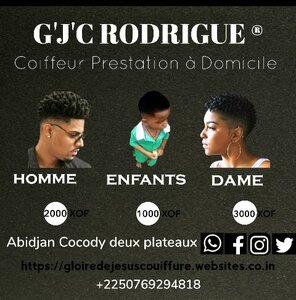 G'j’c Rodrigue (Ivory Coast, Abidjan, Cocody, Rue K128), kozmetoloji, kozmetik salonları  Abican'dan