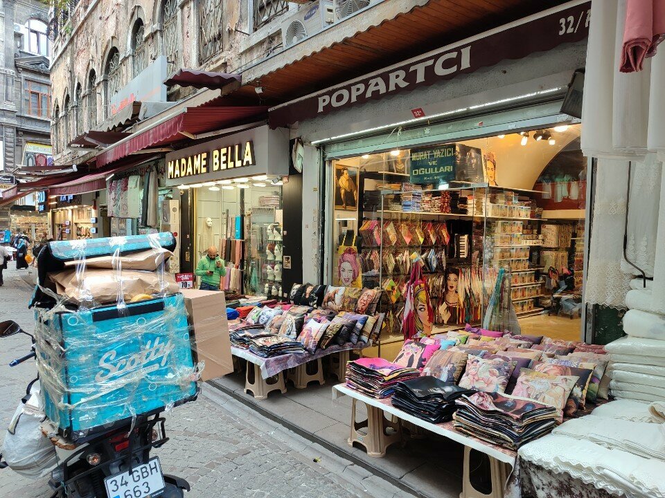 Ev tekstili mağazaları Popartcı, İstanbul, foto
