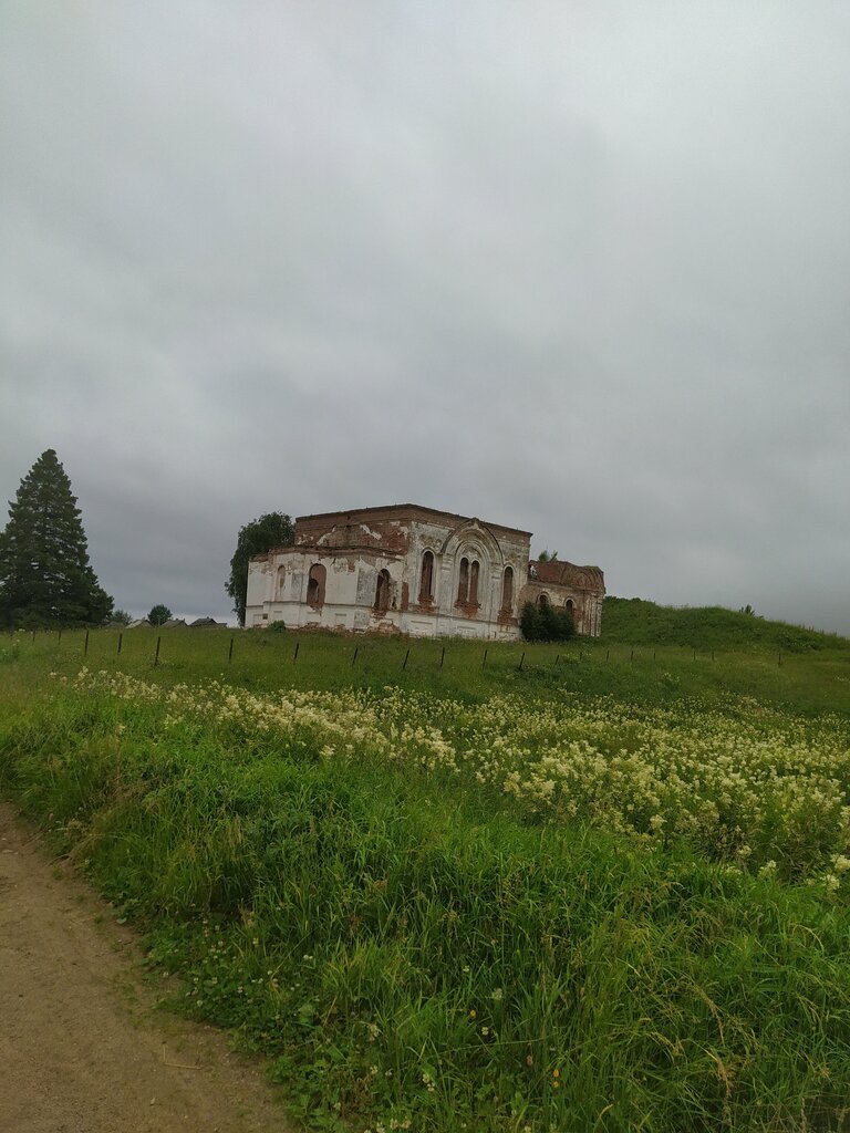 Ortodoks kiliseleri Tserkov Rozhdestva Presvyatoy Bogoroditsy V Gorodke, Arhangelskaya oblastı, foto