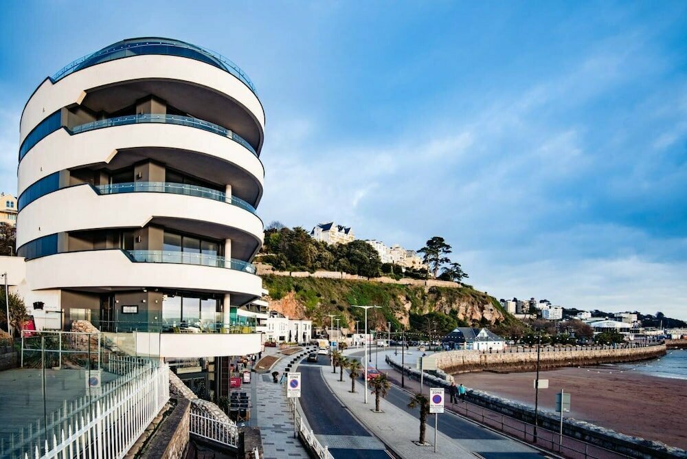 Otel Sandybanks - Style on Promenade Stunning Views, Torquay, foto