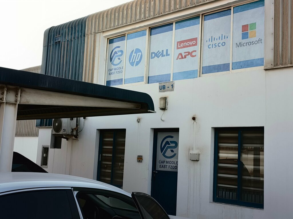 Bilgisayar ve ekipman toptancıları Cap Middel East, Dubai, foto