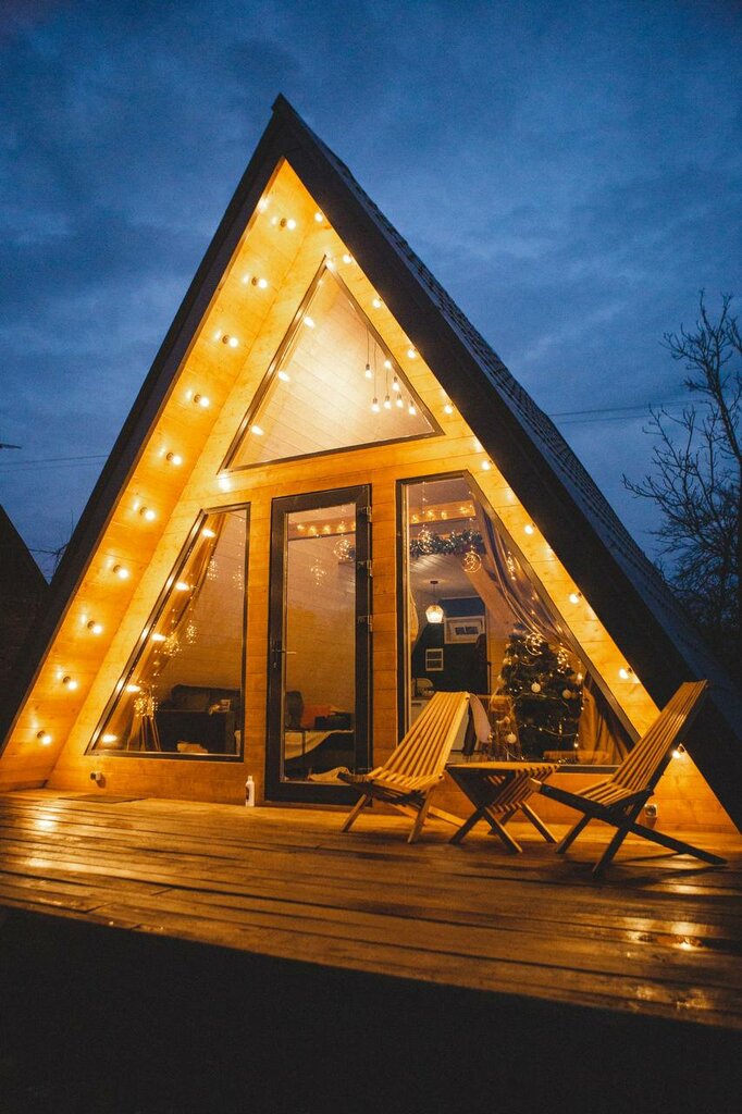 Glamping Aframe_kalinki, Krasnodarski krayı, foto