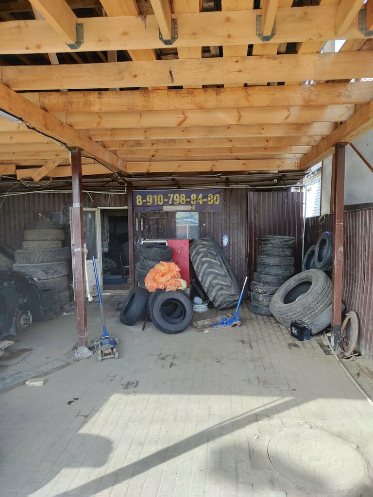 Oto lastik tamiri Шиномонтаж, Nijegorodskaya oblastı, foto