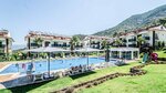 Fethiye'de Balkonlu Havuzlu Tatil Rezidansı (Muğla, Fethiye, Patlangıç Mah.), kısa süreli konaklama  Fethiye'den