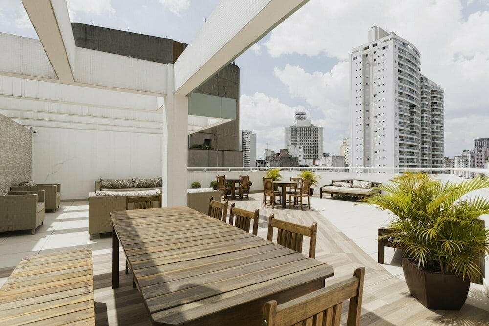 Otel Studio for 4 Guests Rua Avanhandava, São Paulo, foto