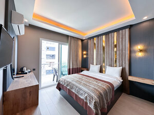 Teker Luxury Hotel (Mersin, Mezitli, Seymenli Mah., 45119. Sok., No:2A), otel  Mersin'den