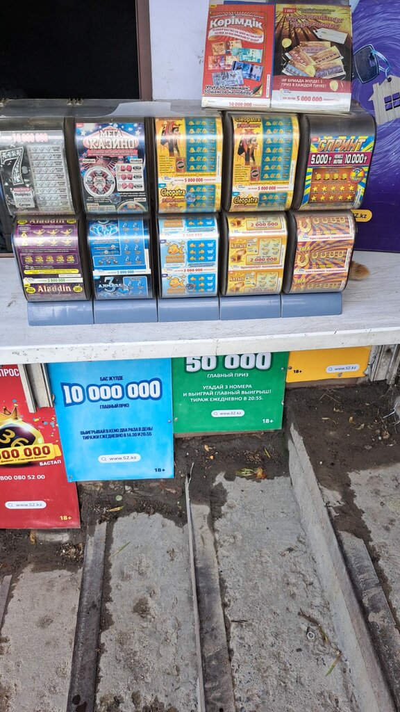 Şans oyunları Satty Zhuldyz, Çimkent (Şımkent), foto