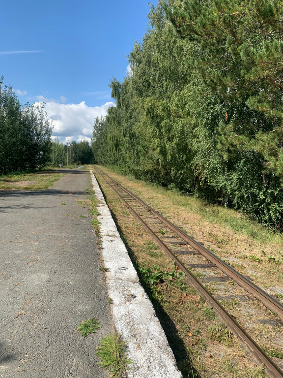 Yük istasyonu остановочный пункт Солнечная, Tümen (Tiumenskaya) oblastı, foto