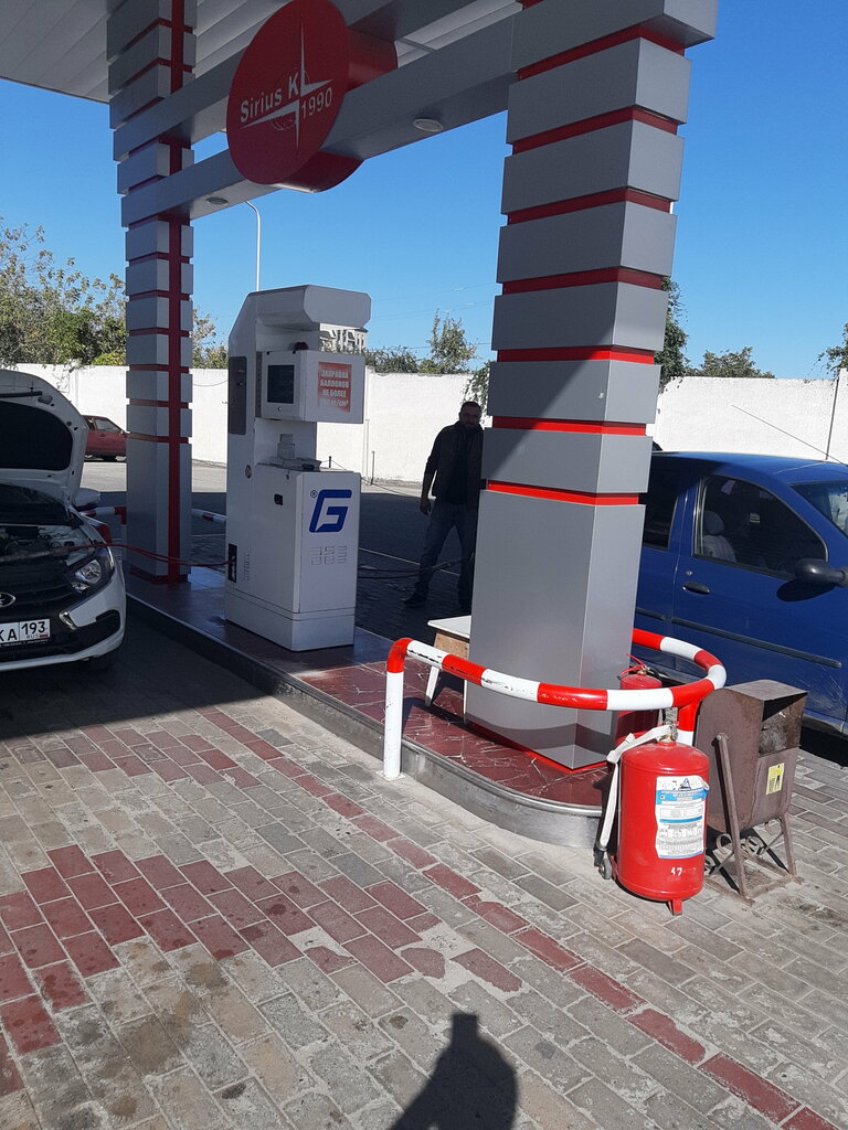 Otogaz dolum istasyonu Astra, Nalchik, foto