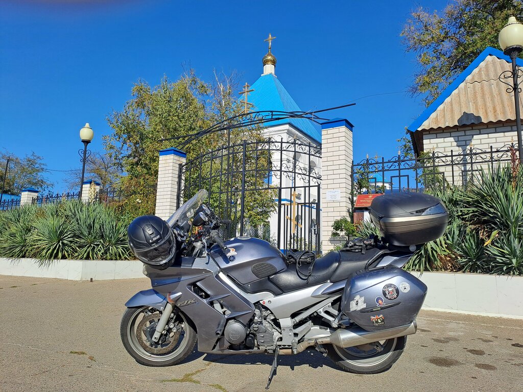 Orthodox church Tserkov Pokrova Presvyatoy Bogoroditsy V Tamani, Krasnodarski krayı, foto